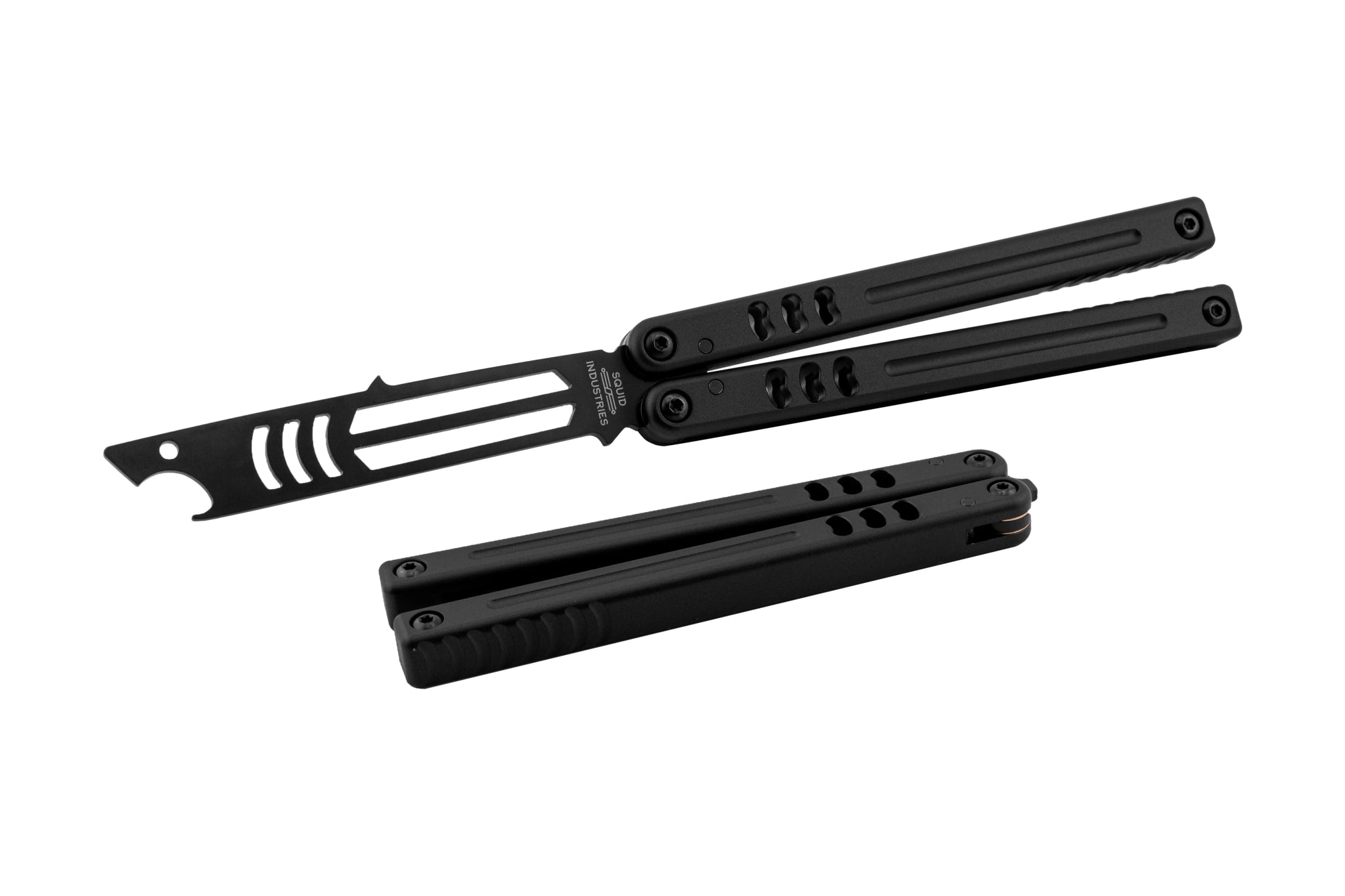 Squid Industries Mako V5 Bottle Opener Balisong Trainer – timberknives.com